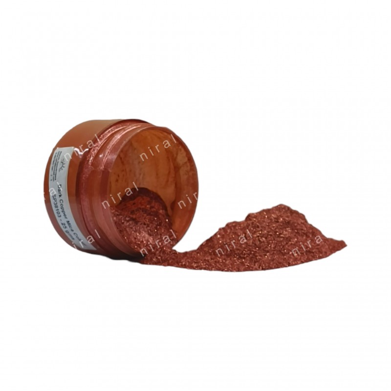 Dark Copper Mica Colour Candle, Soap, Resin Craft Niral Industries Mica ...