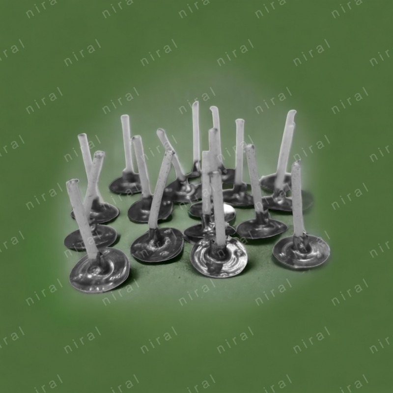 Niral's 1 Inch Wick - 1A Paraffin Candle Wick 100 pcs