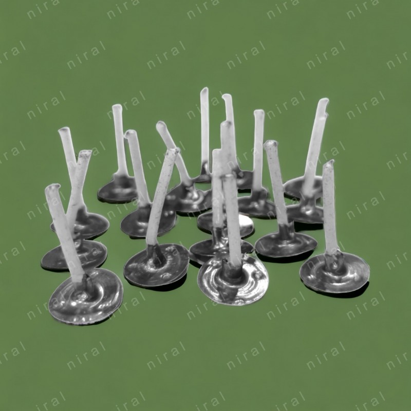 Niral's 1 Inch Wick - 1A Paraffin Candle Wick 100 pcs