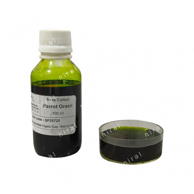 Niral's Parrot Green Soap Colour Soap Colour 20 ml