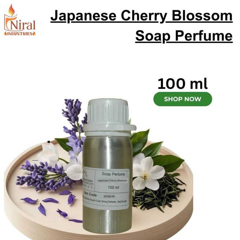 Niral's Japanese Cherry Blossom Soap Fragrance Oil Soap Perfume 20 ml