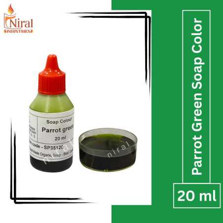 Niral's Parrot Green Soap Colour Soap Colour 20 ml